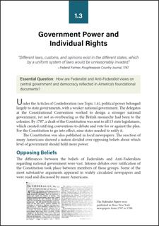 Advanced Placement United States Government & Politics
